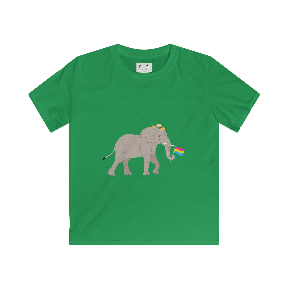 Rainbow on my Parade Kids Elephant Tee – Popoki Pajamas