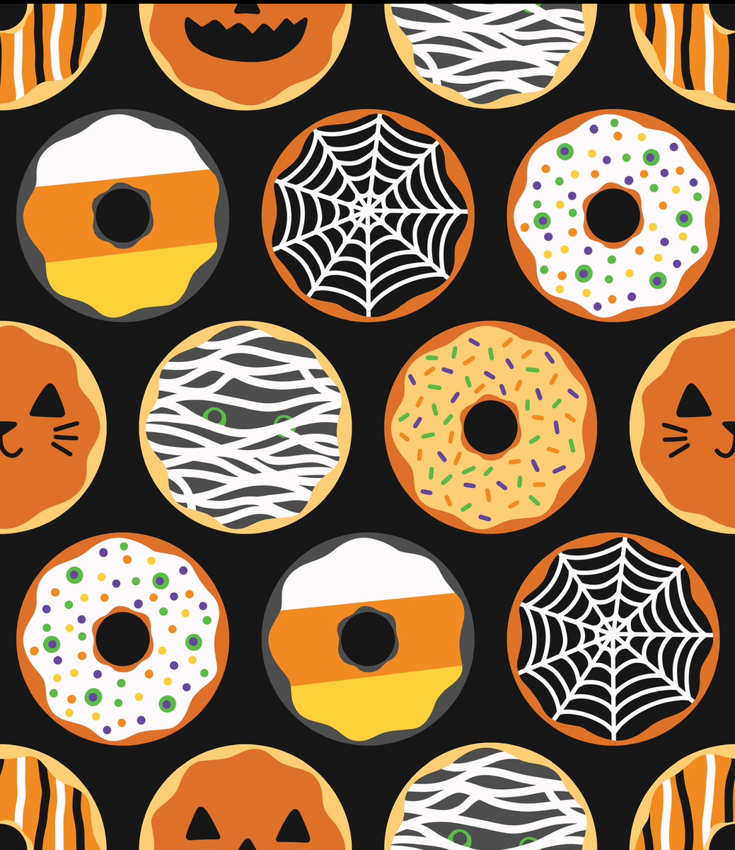 Halloween Krispy Scream Donuts Two Piece Bamboo Pajama Set – Popoki Pajamas